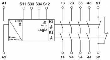 Phoenix Contact PSR-SCP-24UC/ESA2/4 - Safety relays PSR SCP 24UC/ESA2 ...