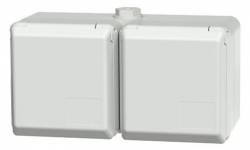 Mennekes 4235 - double socket Cepex IP44 | Industry-Electronics